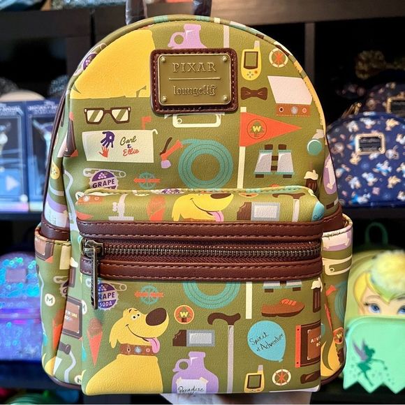 Loungefly | Bags | Pixar Updug Knickknacks Minibackpack Nwt Great ...